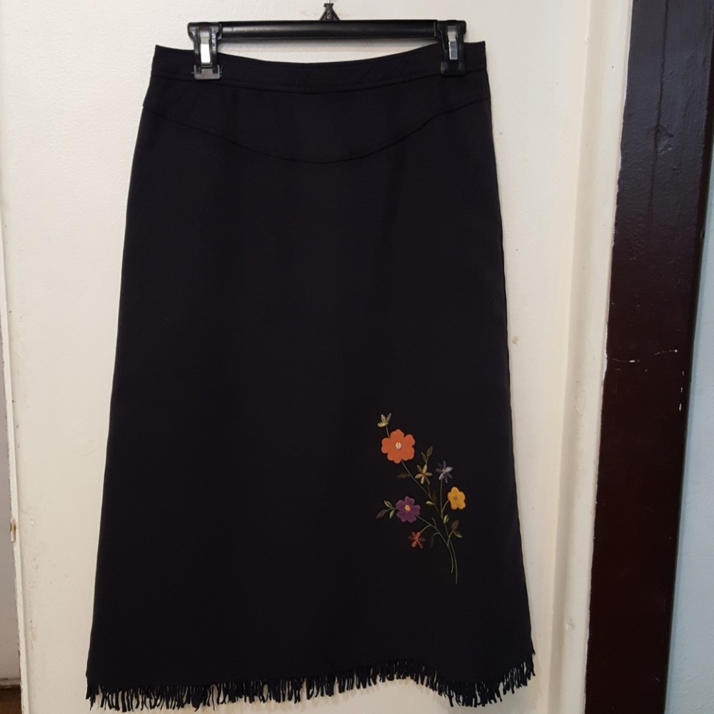 Mic Mac Paris Vintage Blue Skirt - Gem